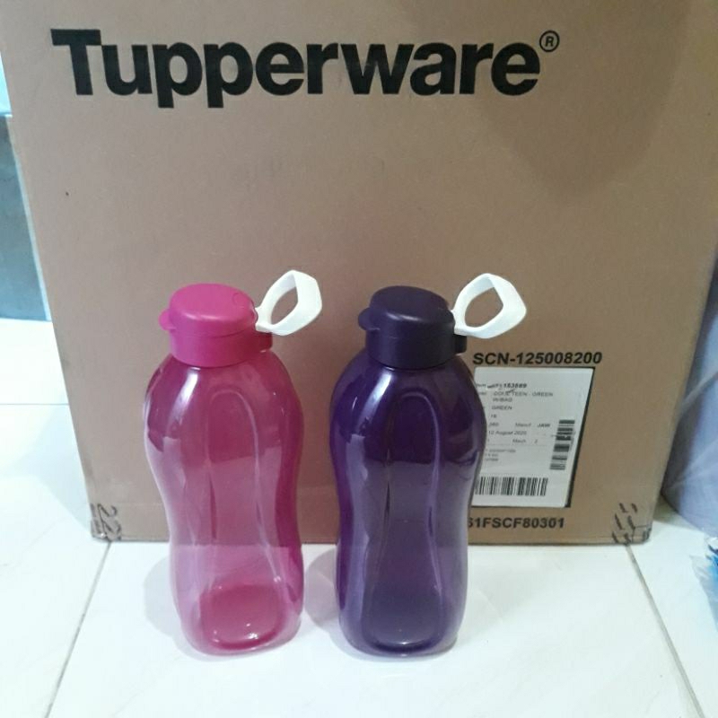 Jual eco bottle 2 liter tupperware / botol 2 liter tupperware | Shopee ...