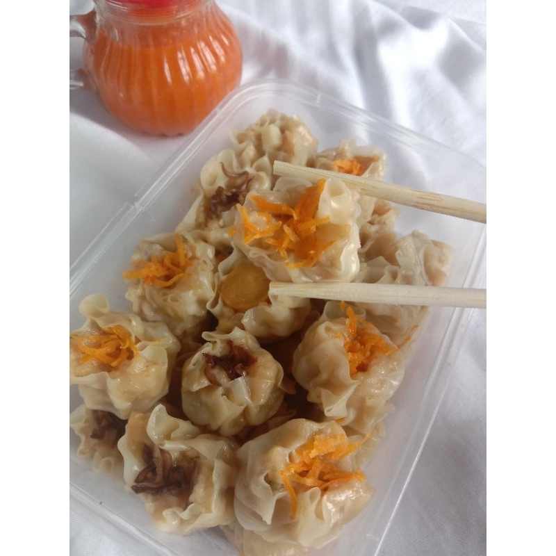 Jual dimsum seribuan frozen (original) isi 25 - dimsum Palembang ...