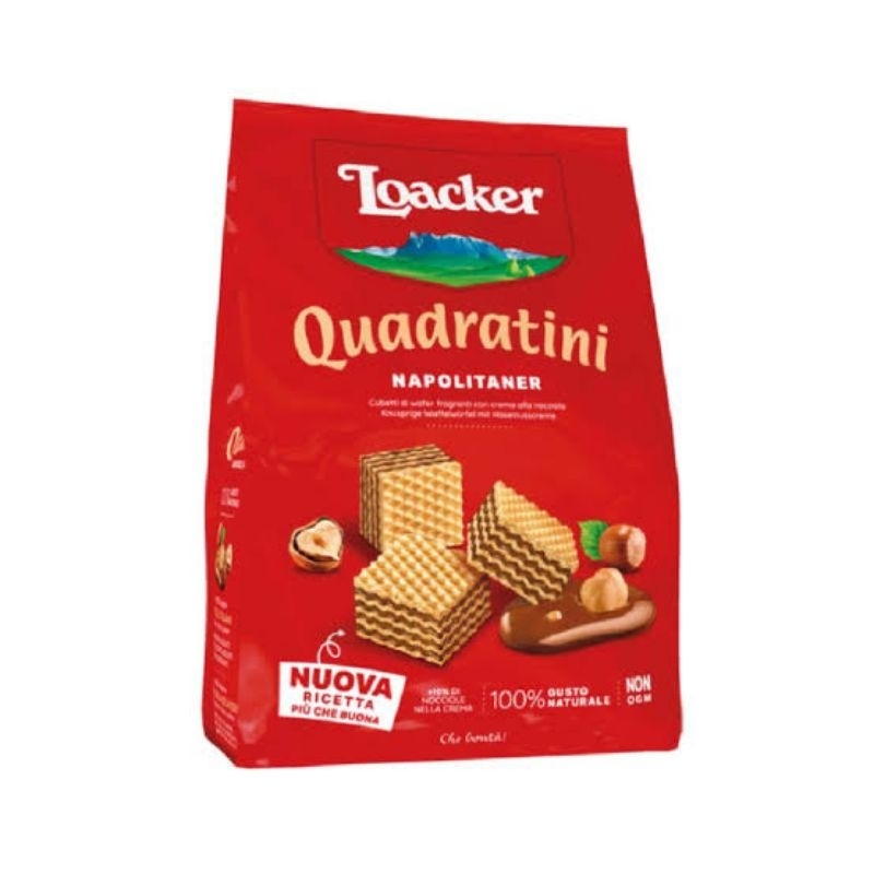 Jual Wafer Loacker Quadratini Series Kemasan 125Gram | Shopee Indonesia