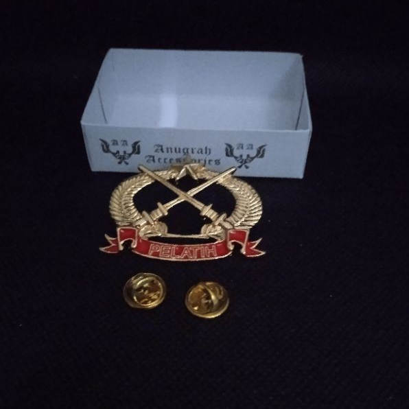 Jual brevet wing pin pelatih silver gold tni ad | Shopee Indonesia