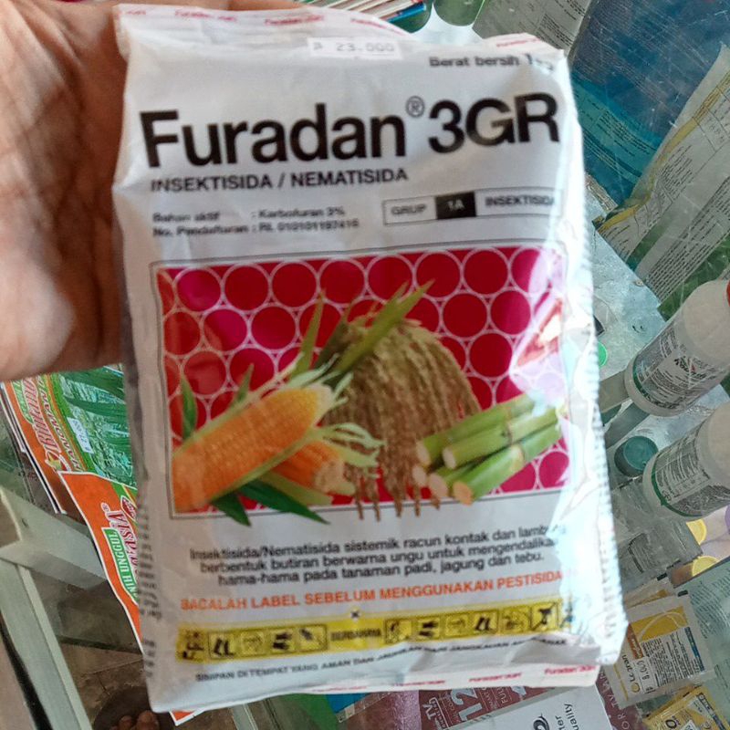 Jual INSEKTISIDA/NEMATISIDA FURADAN 3GR 1 KG | Shopee Indonesia