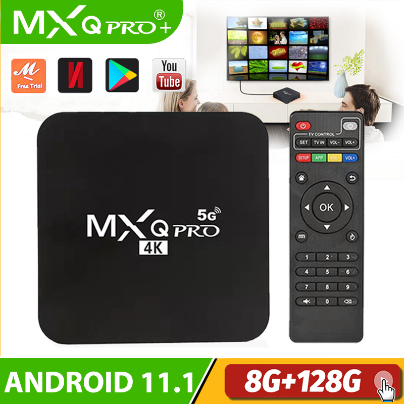 Jual Android TV Box MXQ PRO 4K uhd RAM 4GB+64GB & 8GB+128GB Smart ...