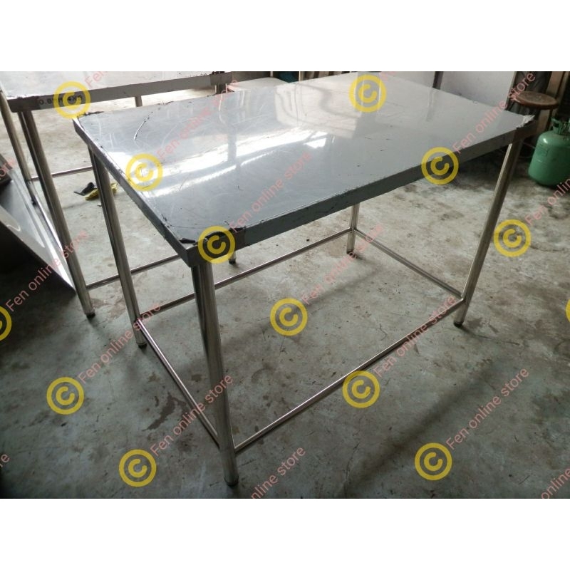 Jual Work Table / Meja Stainless / Meja Kerja Stainless Steel | Shopee ...