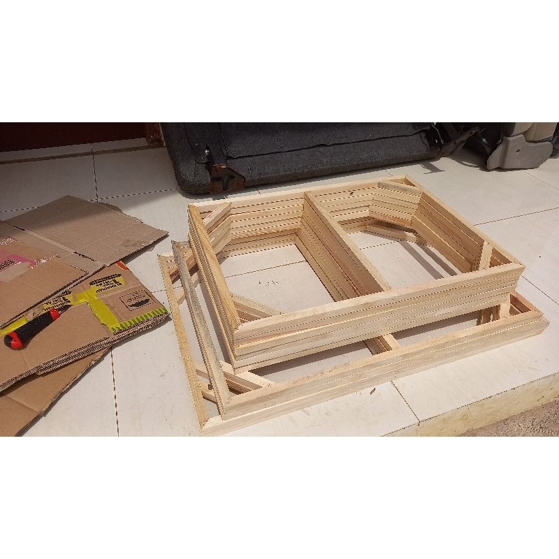Jual Spanram Kayu spanram berbahan kayu jati belanda ukuran 60X90 CM ...