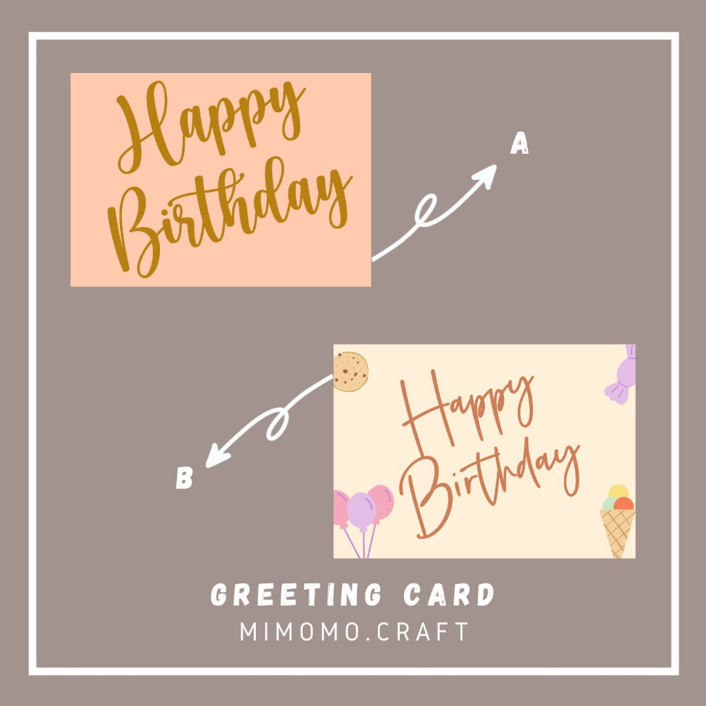 Jual Greeting Card | Happy Birthday | Kartu Ucapan Happy Birthday ...