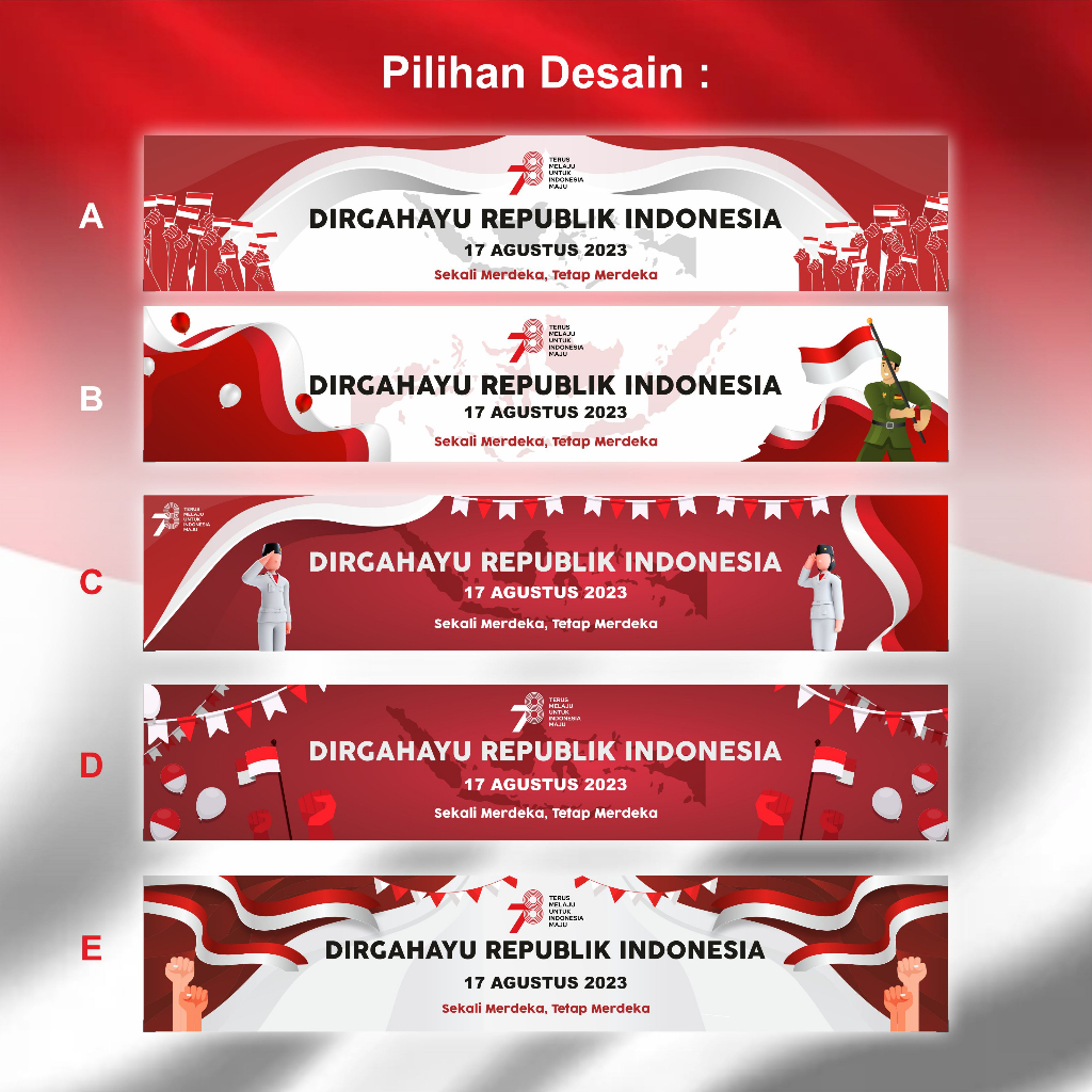 Jual Label Tas Snack Plastik Bingkisan 17 Agustus Agustusan 17an HUT RI ...