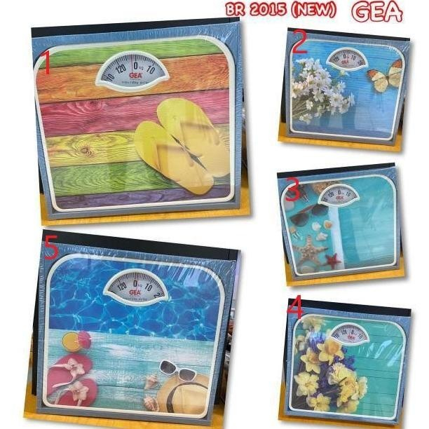 Jual Timbangan Berat Badan GEA / GEA BR2015 / TIMBANGAN MANUAL INJAK ...