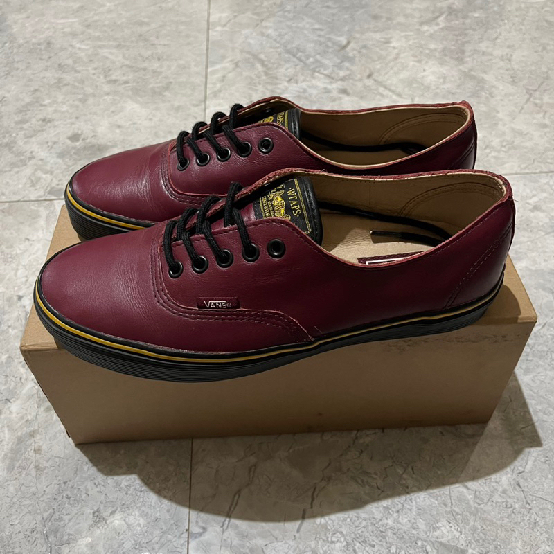 Jual Vans Authentic 69 Syndicate x Wtaps "Burgundy" | Shopee Indonesia