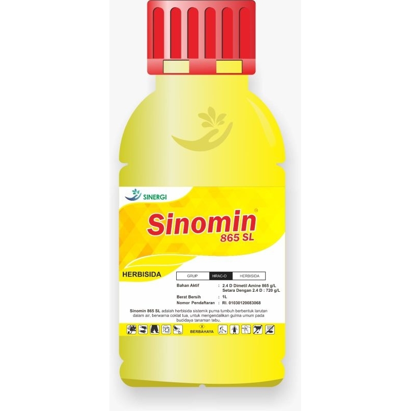 Jual Herbisida Sinomin 865 SL 1 Liter Pengendali Gulma Tanaman Padi ...