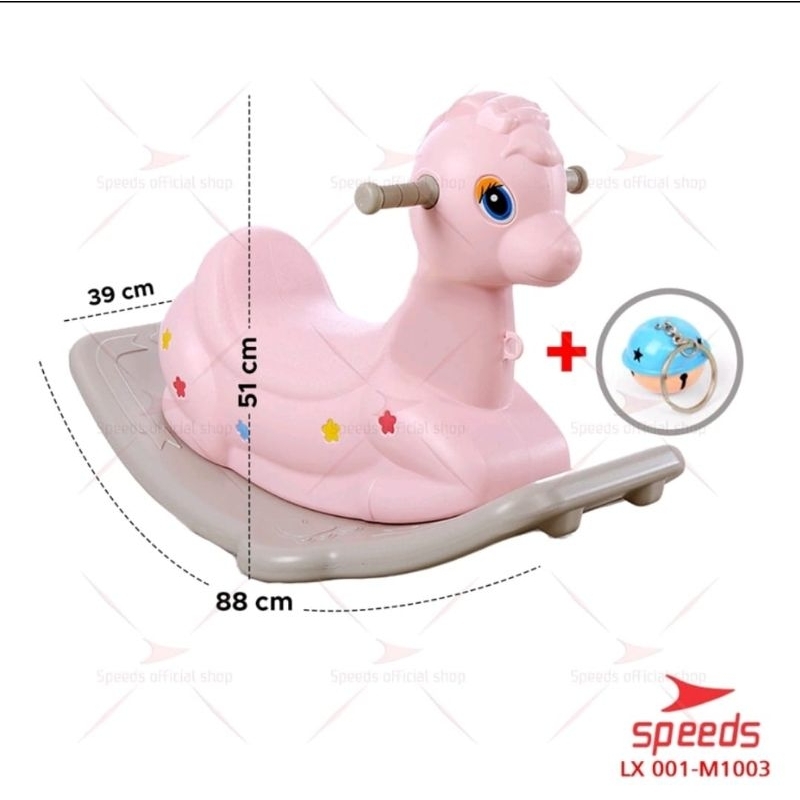 Jual MOLION Kuda Kudaan Jungkat Jungkit Mainan Anak Rocking Horse Anak ...