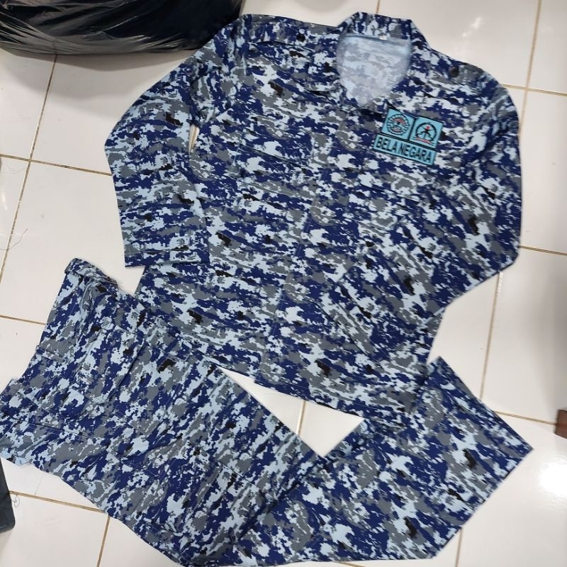 Jual SERAGAM PDL loreng BELA NEGARA | Shopee Indonesia