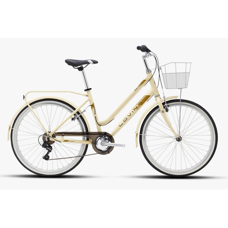 Jual Sepeda Siera City Bike POLYGON Lovina Hi-Teen Steel 7 speed 26 X 1 ...