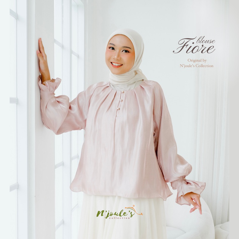 Jual Fiore Blouse | njoules.collection | Blouse kondangan | outfit ...