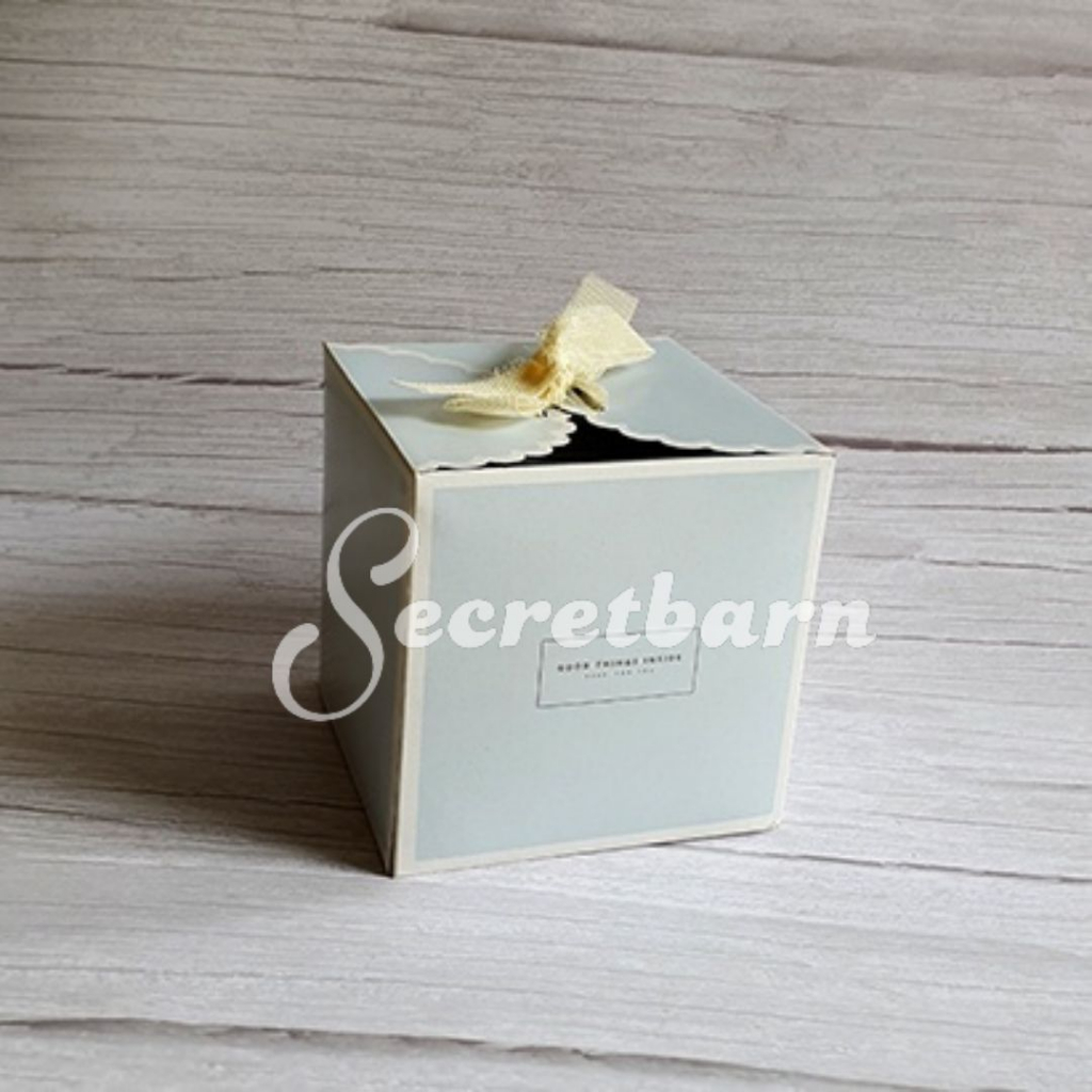 Jual Gift Box ukuran 14x14 TINGGI Kotak Kue Pastel Box Cake Roti Kering ...