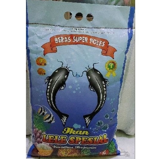 Jual BERAS SUPER POLES CAP LELE SPESIAL 5 KG | Shopee Indonesia