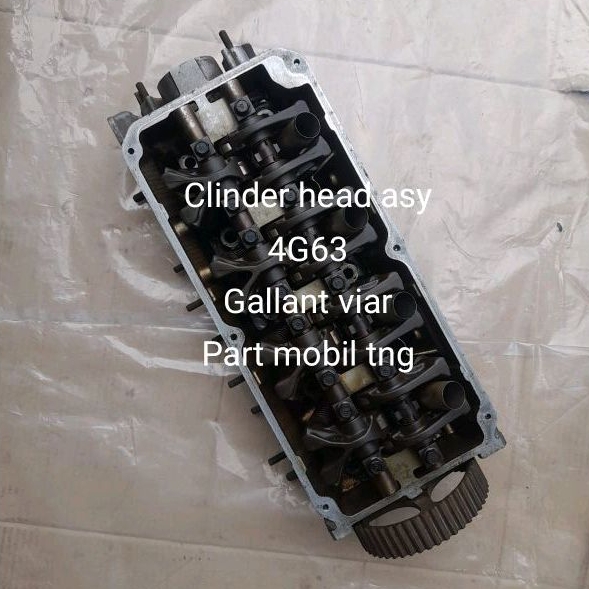 Jual Cylinder Head / Silinder Head Deksel Mitsubishi Galant Viar VR 4G63 Assy | Shopee Indonesia