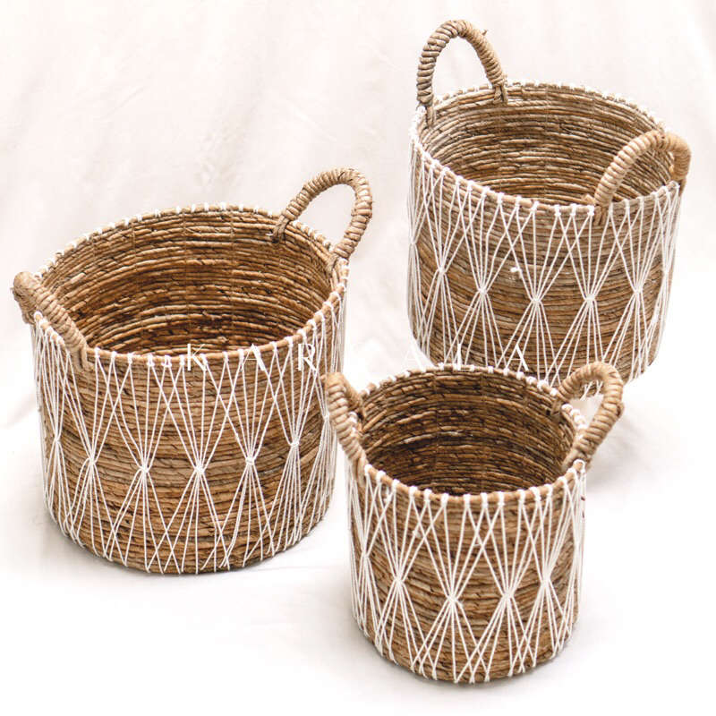 Jual KARSALA Cora Basket | Keranjang Laundry Anyaman Banana Pelepah ... Jual KARSALA Cora Basket | Keranjang Laundry Anyaman Banana Pelepah ...