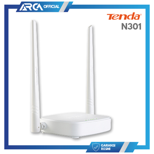 Jual Wireless Router/ Access Point/ Extender Tenda N301 Wifi Easy Setup ...