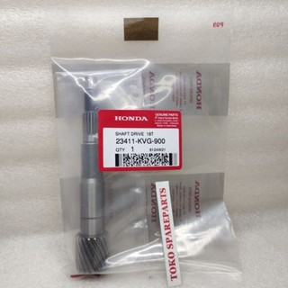 Jual 23411-KVG-900 SHAFT DRIVE 18T As pully Vario 110 karbu | Shopee ...