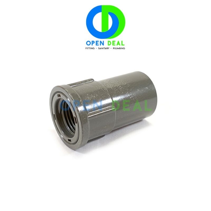 Jual SDD AW 1/2" Inch SOKET / Sok Drat Dalam PVC 1/2 inch / FAUCET SOCK ...