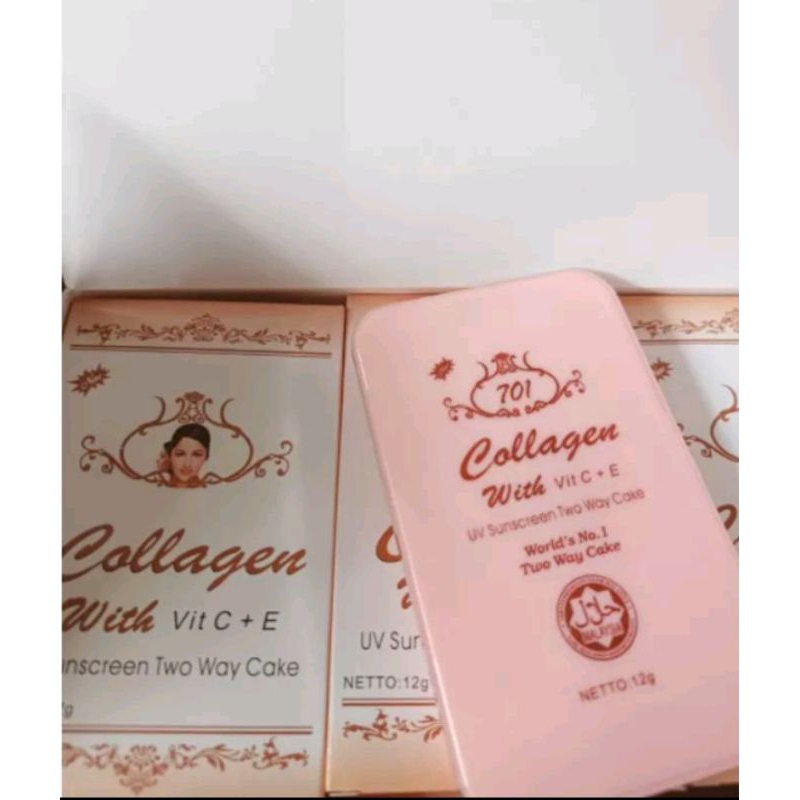 Jual Bedak Padat Twc collagen with vit c + e (ecer) | Shopee Indonesia