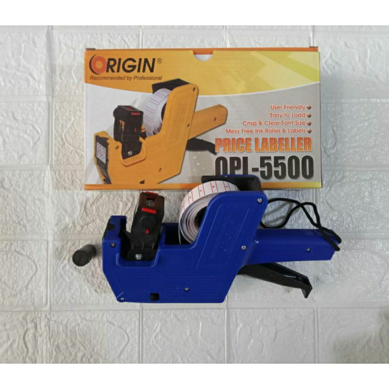 Jual alat label harga origin 1 baris opl 5500 ... | Shopee Indonesia