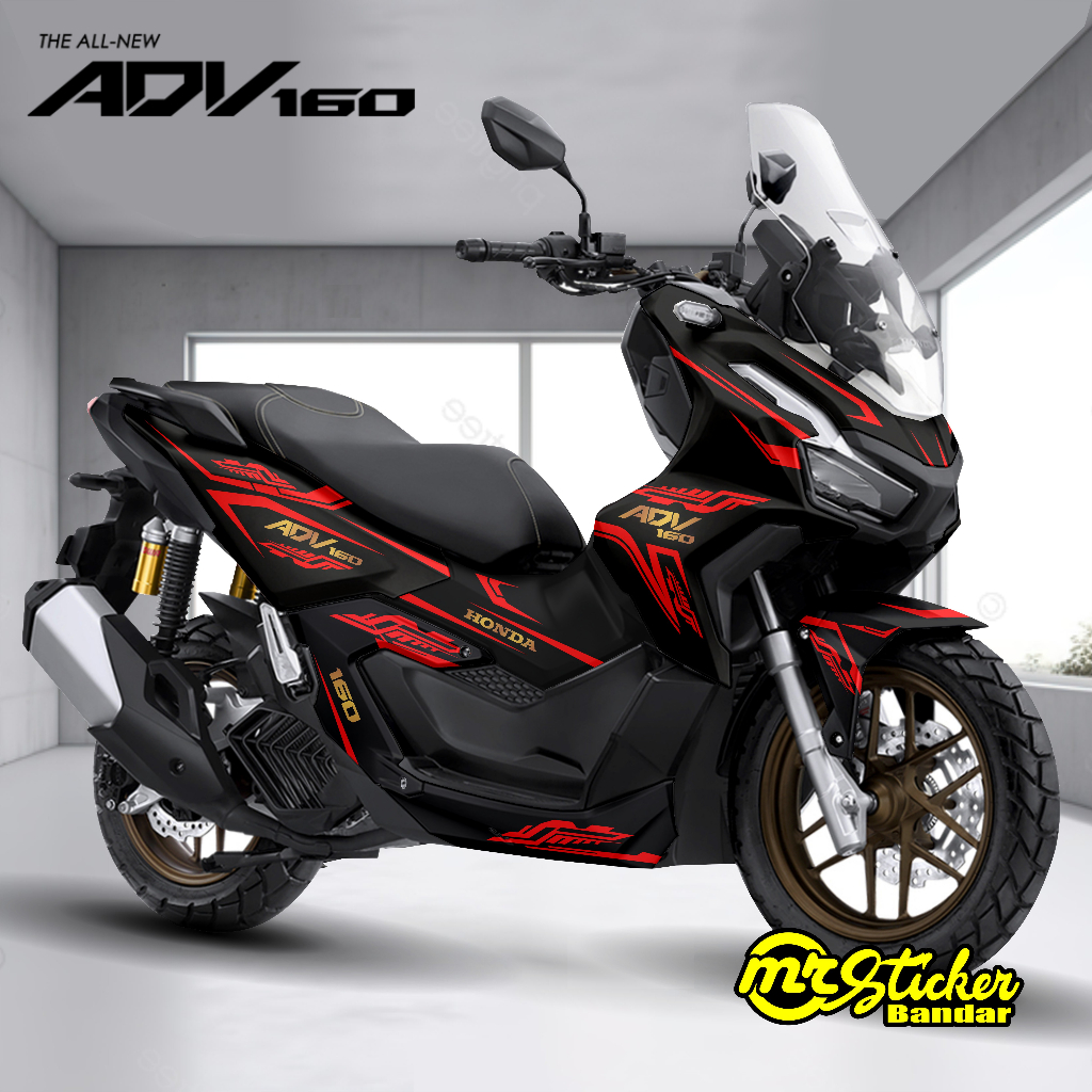Jual Decal ADV 160 Full Body Dekal Stiker ADV full Blok Sticker Honda ...