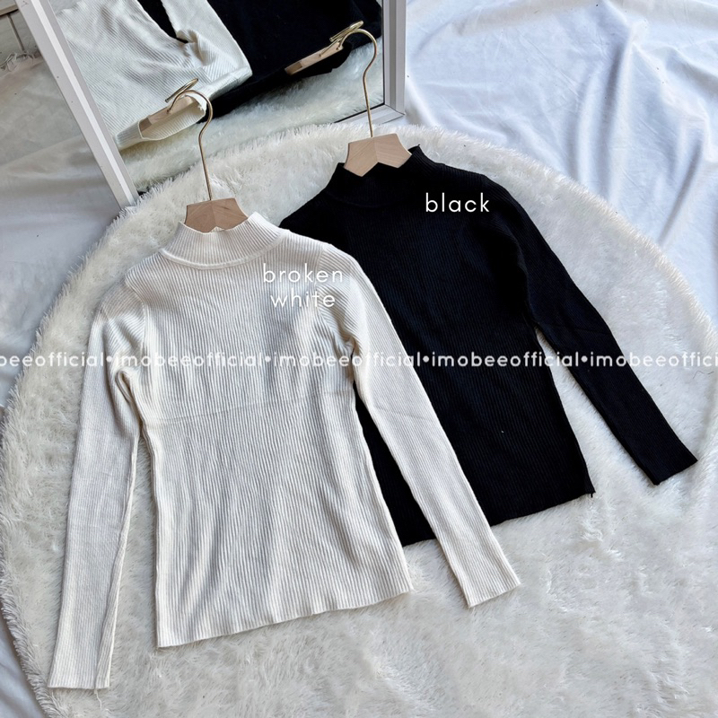 Jual [NEW IMPORT] INNER TURTLENECK RAJUT IMPORT // INNER KNIT PREMIUM ...