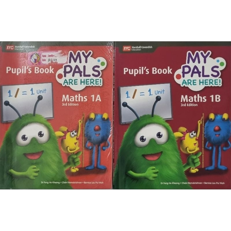 Jual Buku Math MyPals 1A dan 1B untuk kelas 1SD | Shopee Indonesia
