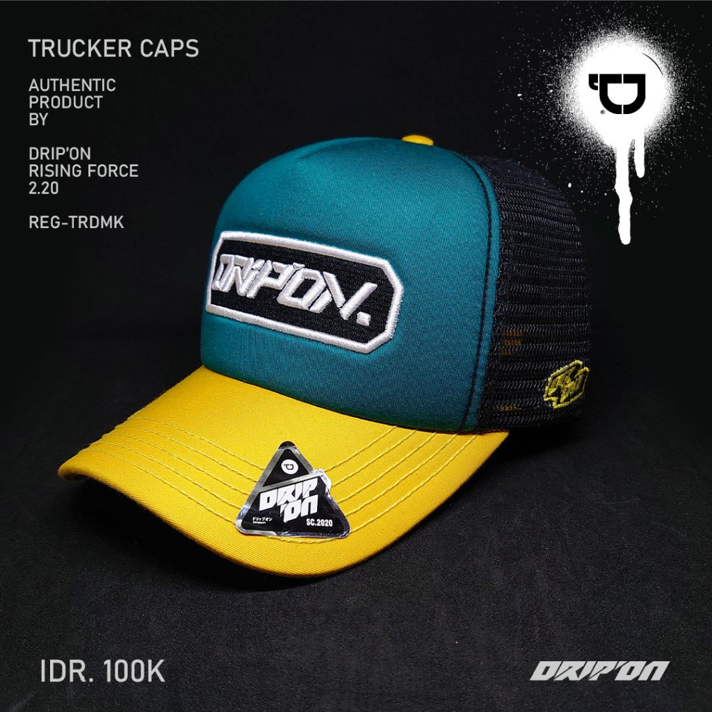 Jual Drip On Topi Trucker Jaring Pria Dewasa Original DO018 | Shopee ...
