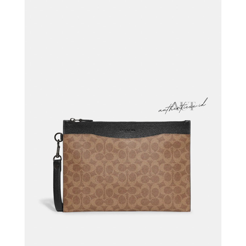 Jual COACH HITCH POUCH IN SIGNATURE | Shopee Indonesia