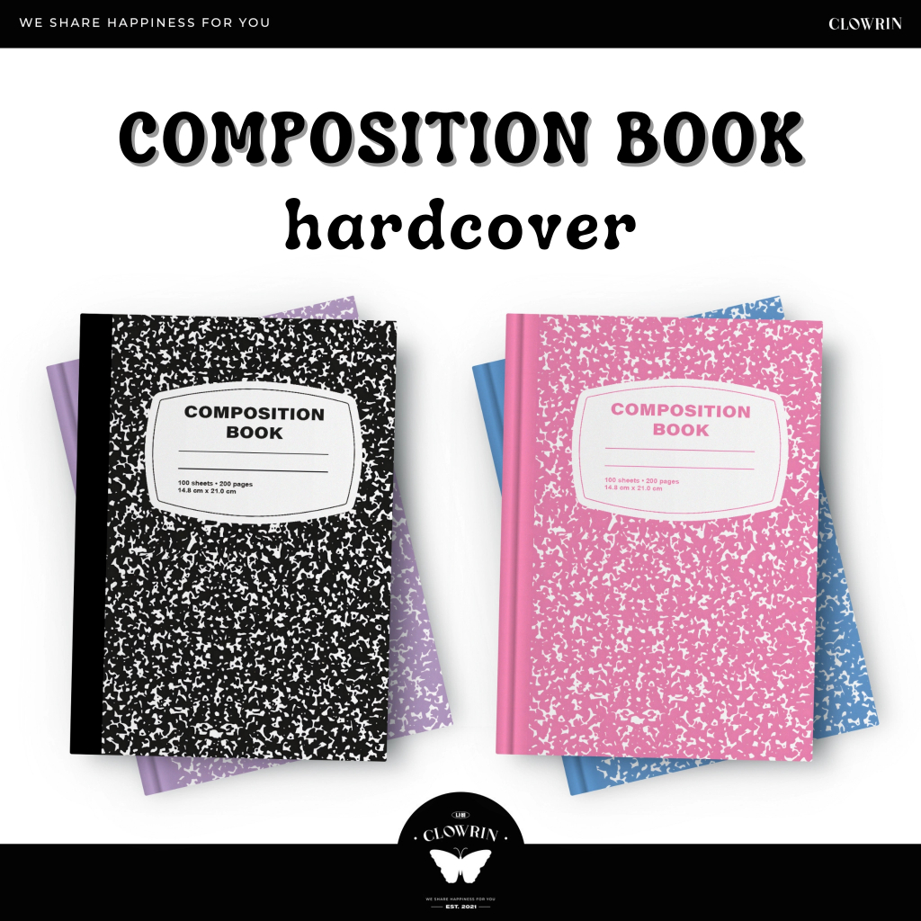Jual COMPOSITION BOOK - HARDCOVER | Shopee Indonesia
