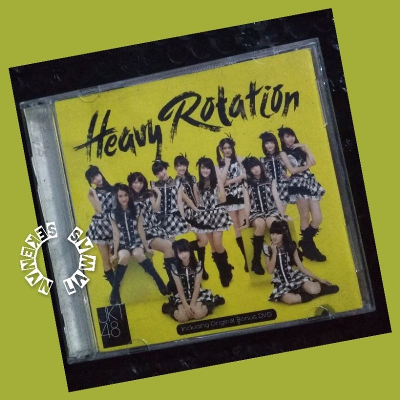Jual CD & DVD JKT 48 - Heavy Rotation /Cover Ada Sedikit Noda | Shopee ...