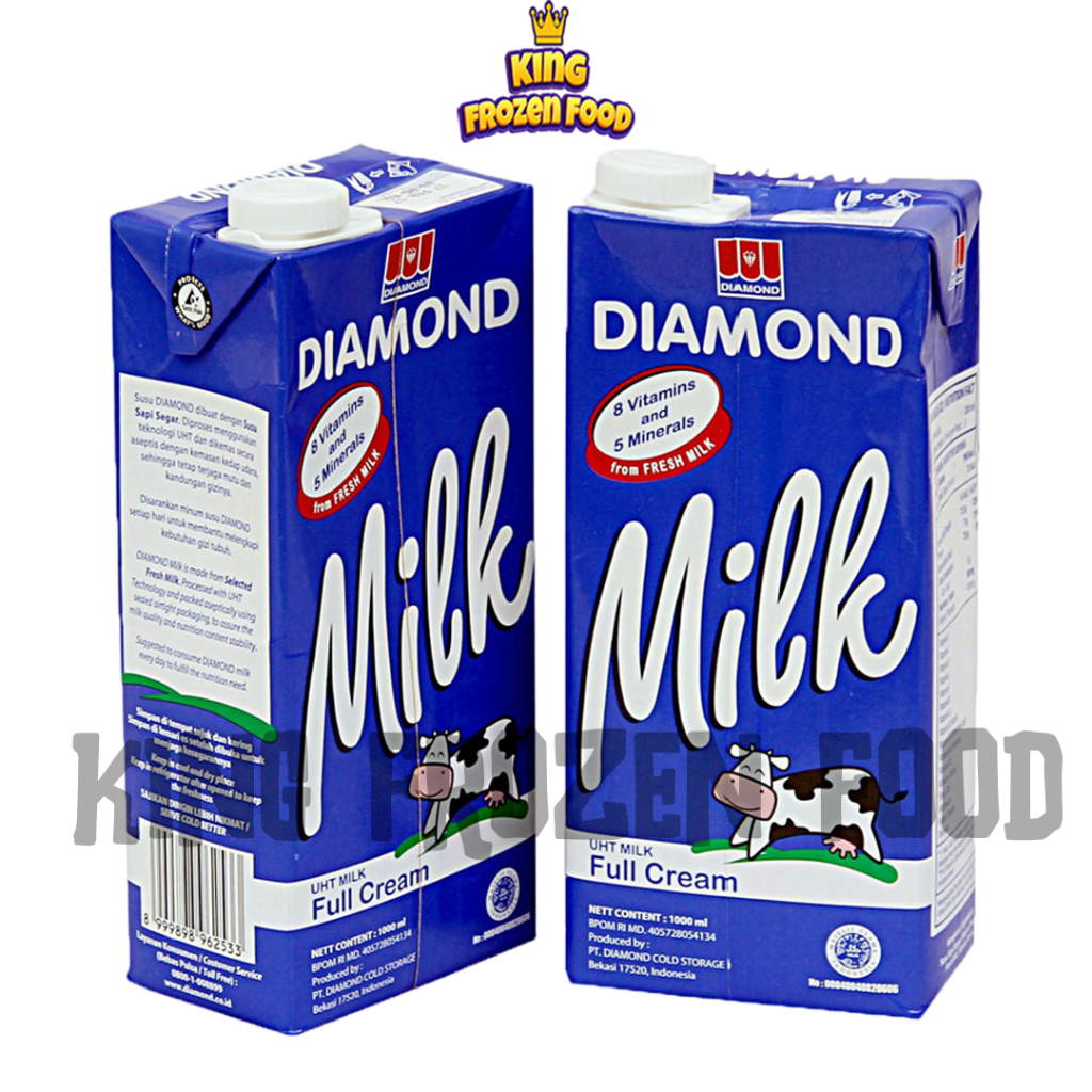 Jual Susu DIAMOND UHT Full Cream 1L | Shopee Indonesia