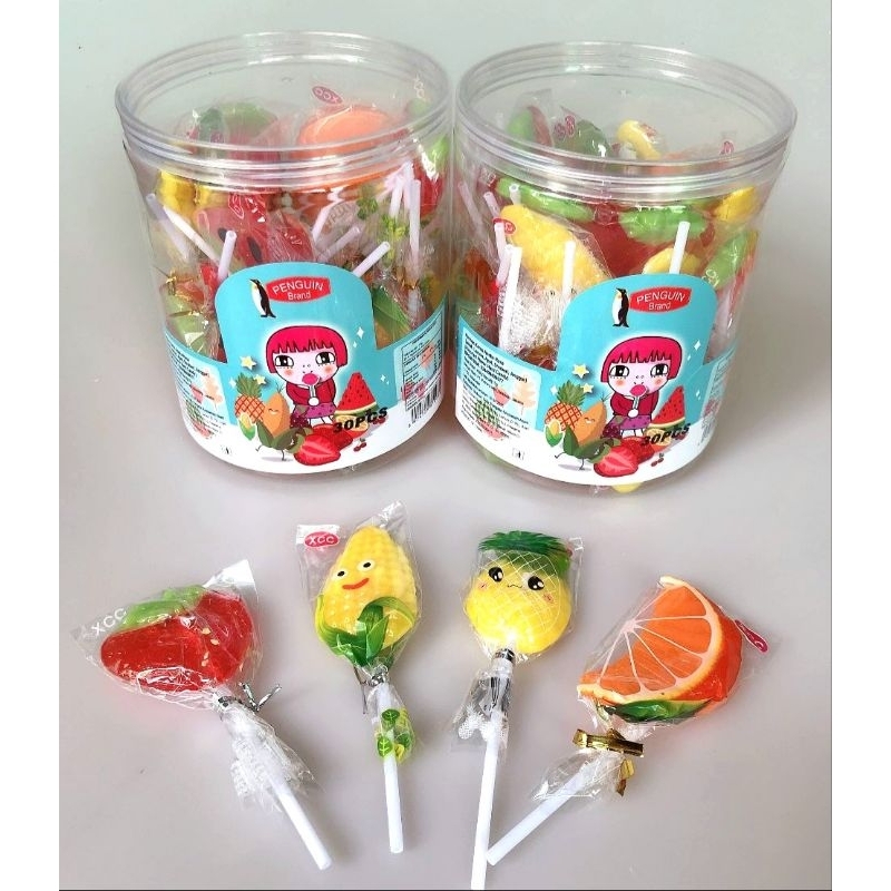 Jual Permen Cemilan Snack Lolipop Loli Buah Love Dolphin Rose Mawar ...