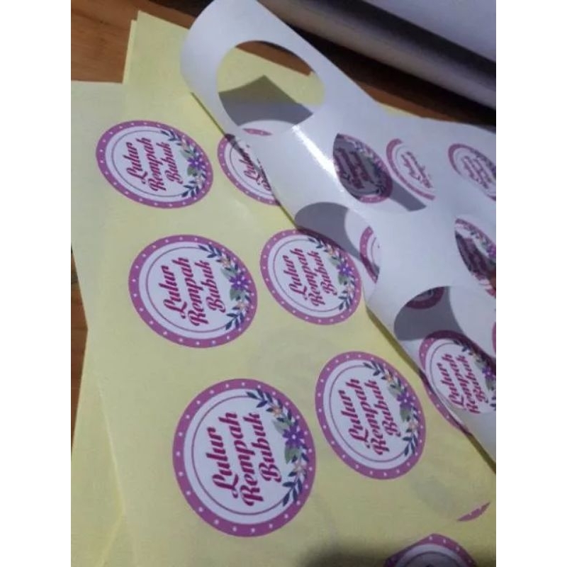 Jual Stiker Bontax Label Kemasan A3 Shopee Indonesia