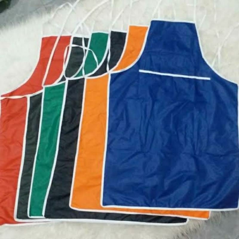 Jual Celemek/Apron/Kain/Parasut/Anti-air/polkadot/kain/Dewasa | Shopee ...