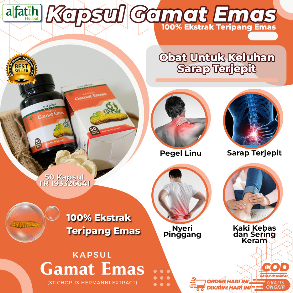 Jual Obat Saraf Kejepit Pinggang Bokong Leher dan saraf Kaki Herbal ...