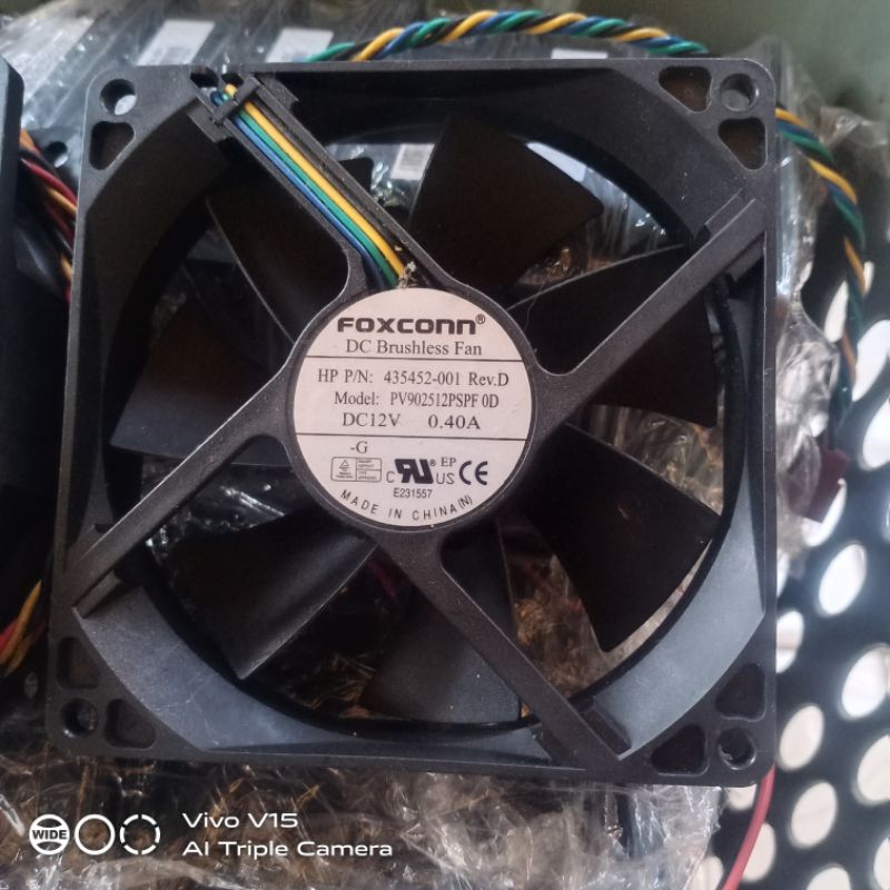 Jual kipas fan 9cm foxconn PV902512PSPF/12volt 0,40amper high speed | Shopee Indonesia