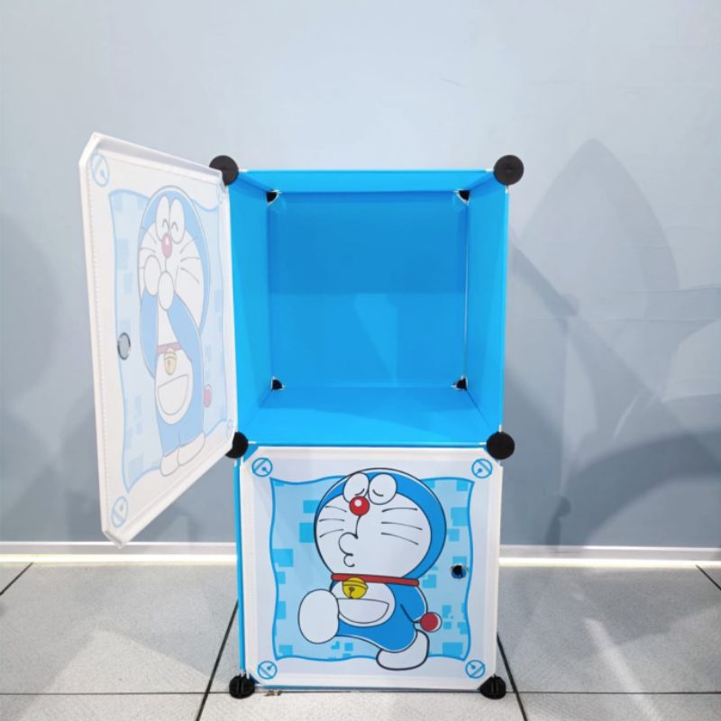 Jual LEMARI MINI 2 SUSUN 2 PINTU | Shopee Indonesia