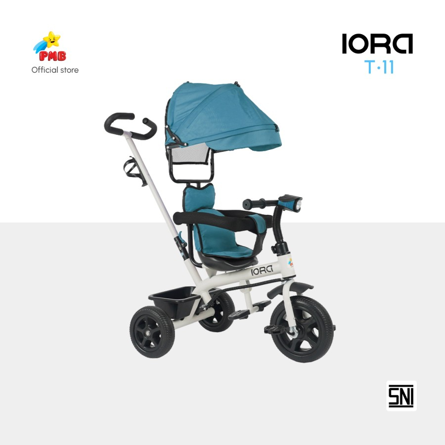 Jual Stroller Sepeda Anak Roda Tiga PMB IORA T11 Tricycle T-11 Canopy ...
