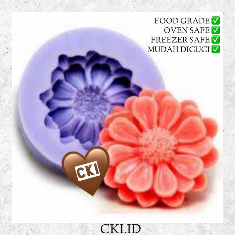 Jual Cetakan Silikon Bunga Silicone Mould Fantasy Flower Cetakan ...