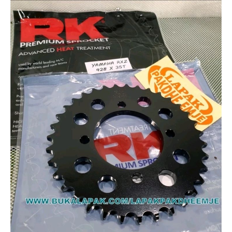 Jual GEAR BELAKANG 428 35 RXZ RX KING JUPITER Z 110 CC JUPITER MX NJMX VEGA LAMA GER GIR RK ...