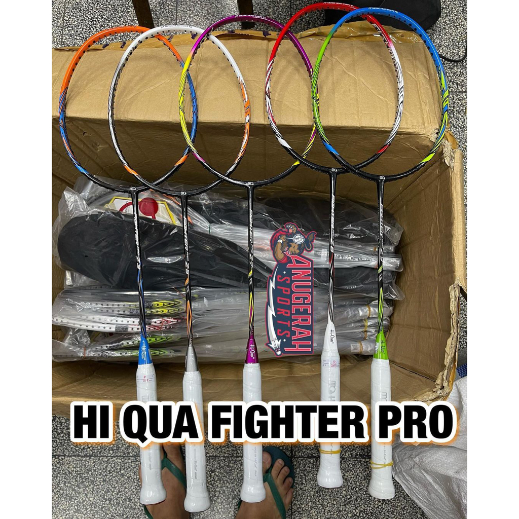 Jual Raket Badminton HI-QUA / HIQUA FIGHTER PRO ORIGINAL | Shopee Indonesia