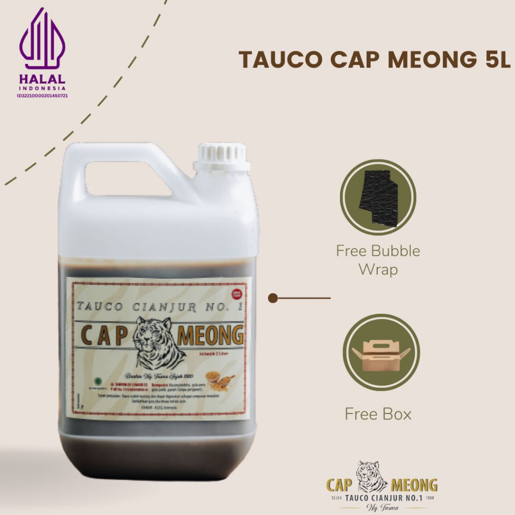 Jual Tauco Basah Cap Meong Nyonya Tasma isi 5 Liter | TAUCO NO.1 ASLI ...