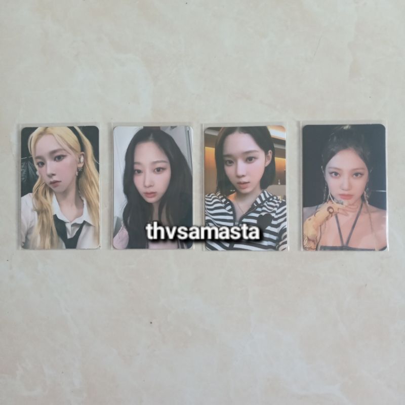 Jual Ready Stock Aespa My World Pob Benefit Lucky Draw Ld Smstore