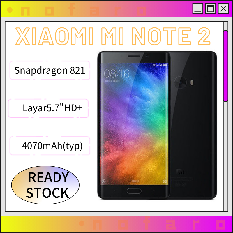 Jual XIAOMI MI NOTE 2 edge/XIAOMI MI 6x murah 4G Hp RAM 4/64GB -6/128GB Ponsel layar hyperboloid ...