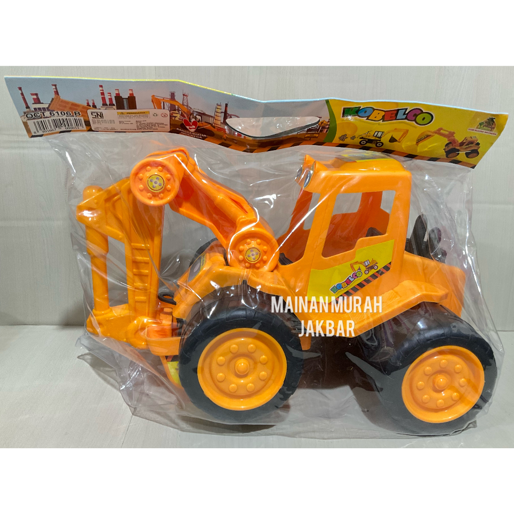 Jual MAINAN ANAK MOBIL KONTRUKSI BEKO JUMBO / KOBELCO OCT6106B | Shopee ...