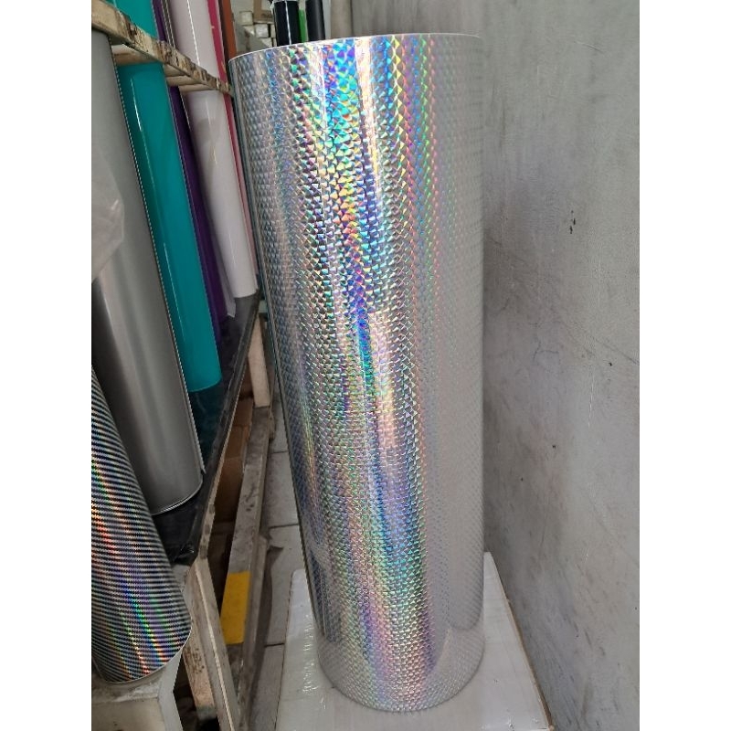 Jual Stiker Hologram 3D Motif Sisik Ikan 60cm x 100cm | Shopee Indonesia