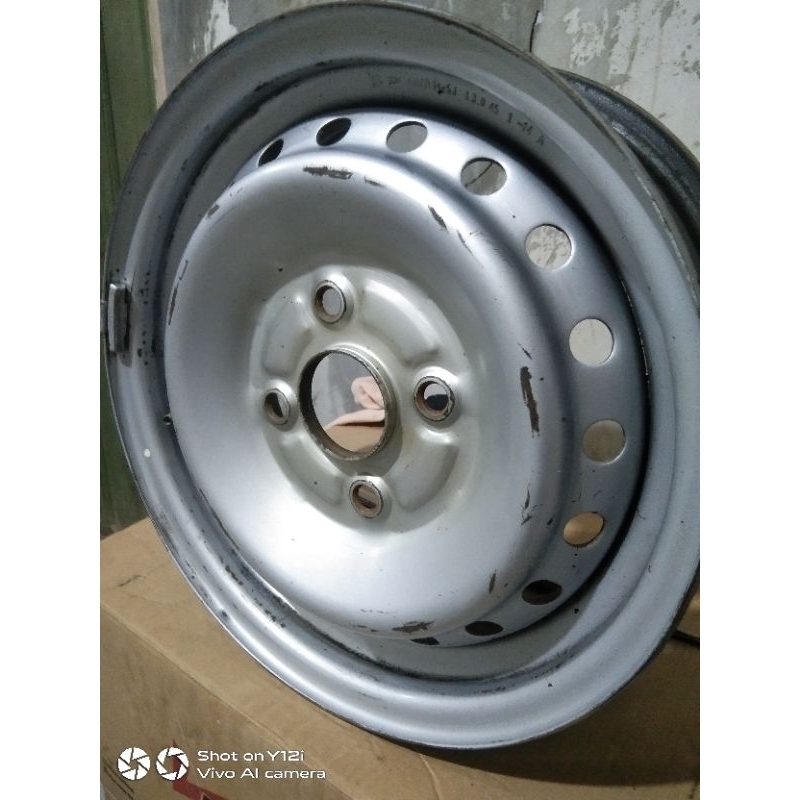 Jual STOK TERBATAS " velg kaleng copotan avanza/xenia Ring 14 pcd 4x114 ...